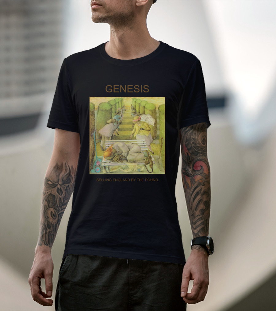 Genesis Selling England By The Pound Vintage Album Cover Art T-Shirt