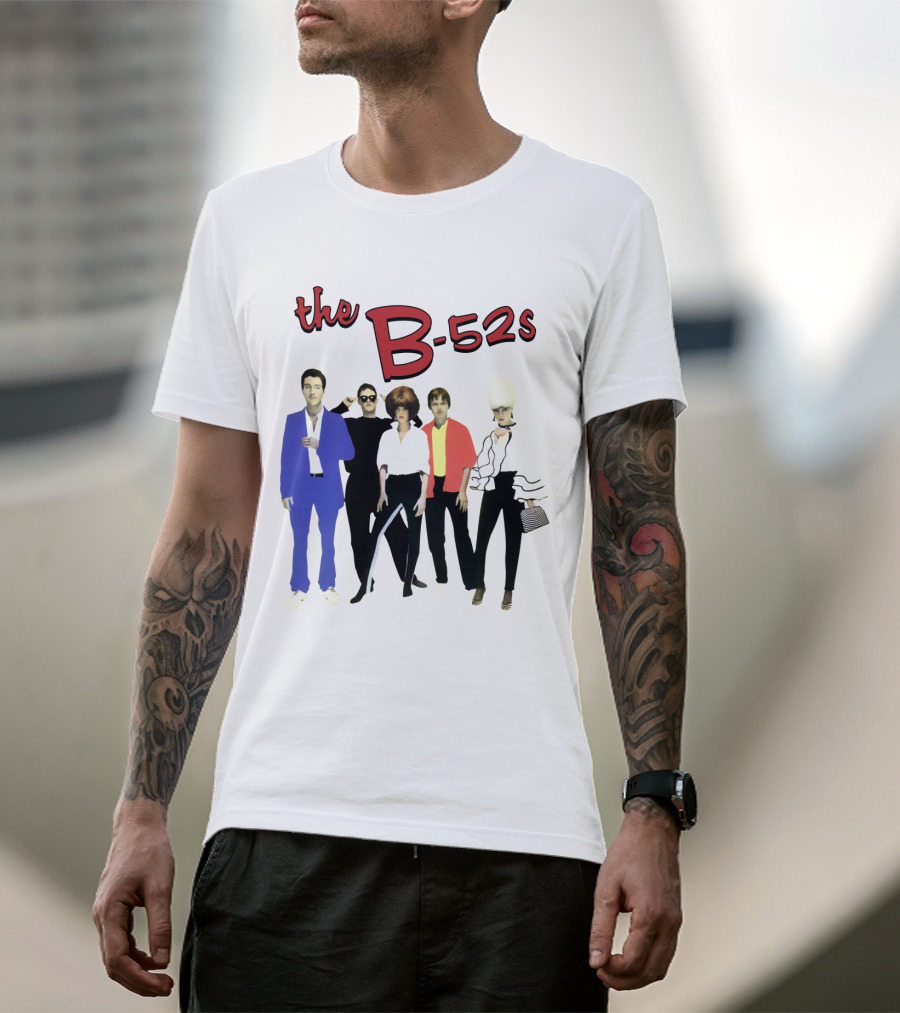 The B-52s Retro Band Lineup T-Shirt