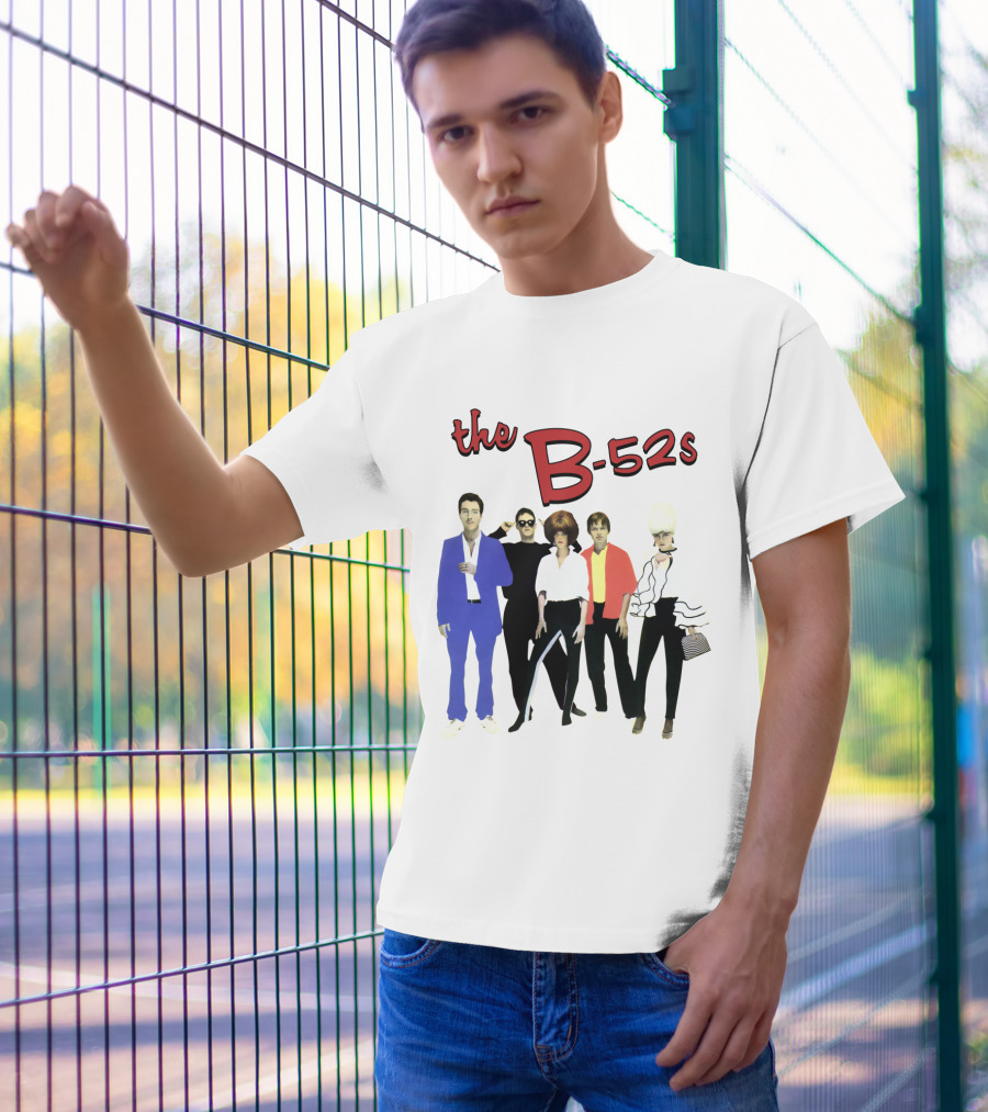 The B-52s Retro Band Lineup T-Shirt