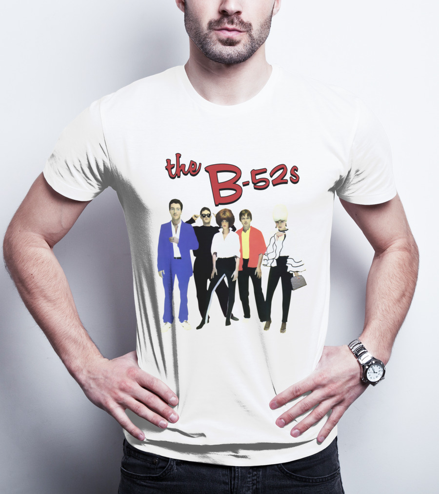 The B-52s Retro Band Lineup T-Shirt