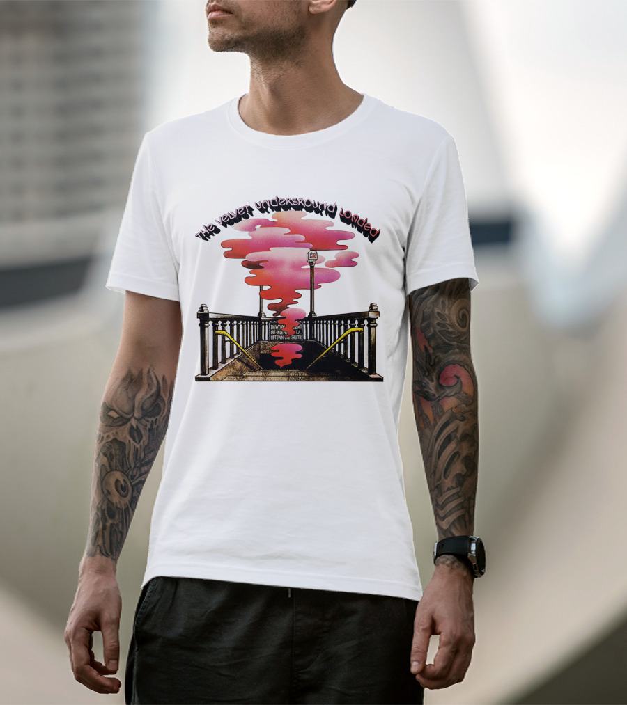 The Velvet Underground Loaded 1970 Album Subway Artwork Junction Brooklyn Uptown Via 8th Avenue Station T-Shirt