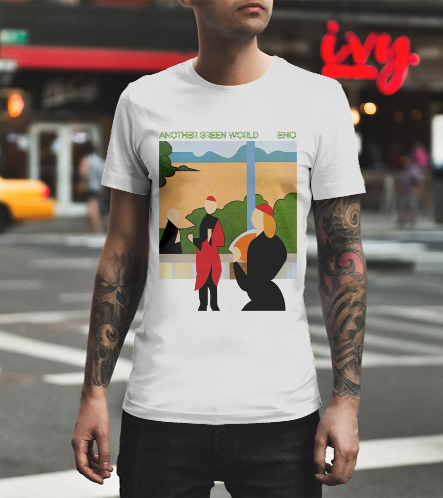 Another Green World Eno Album Artwork Geometric Figures T-Shirt