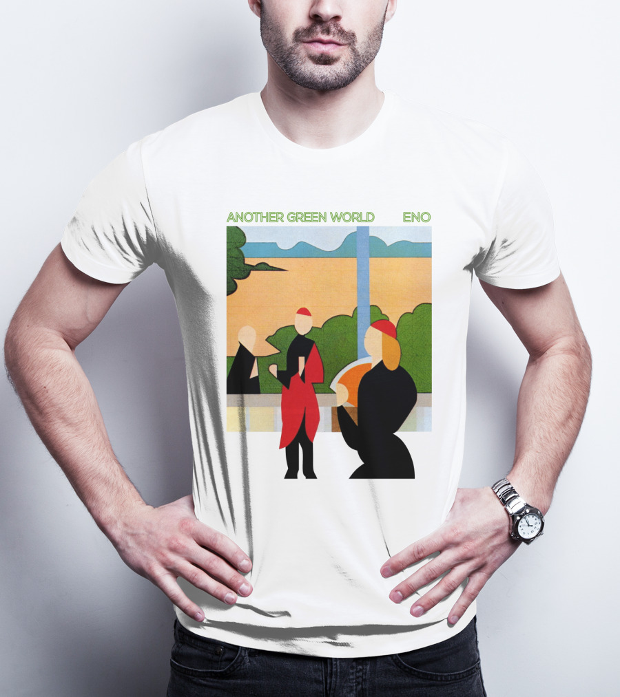 Another Green World Eno Album Artwork Geometric Figures T-Shirt