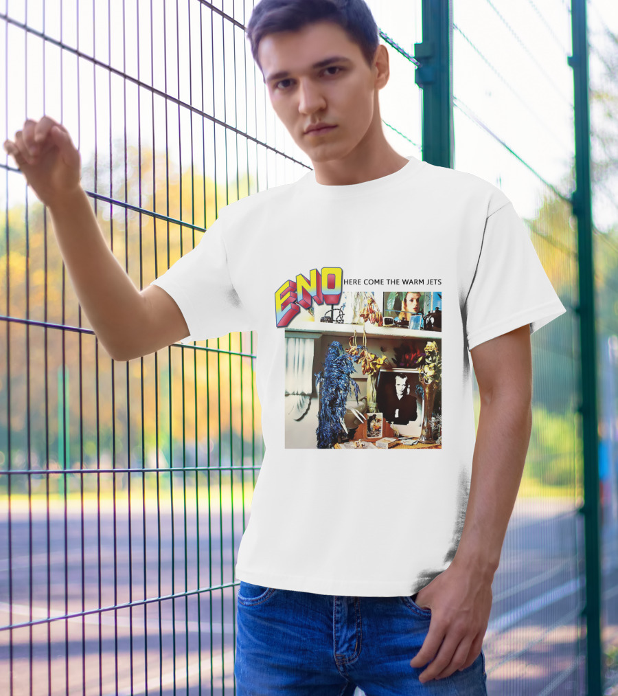ENO Here Come The Warm Jets Vibrant Album Imagery T-Shirt