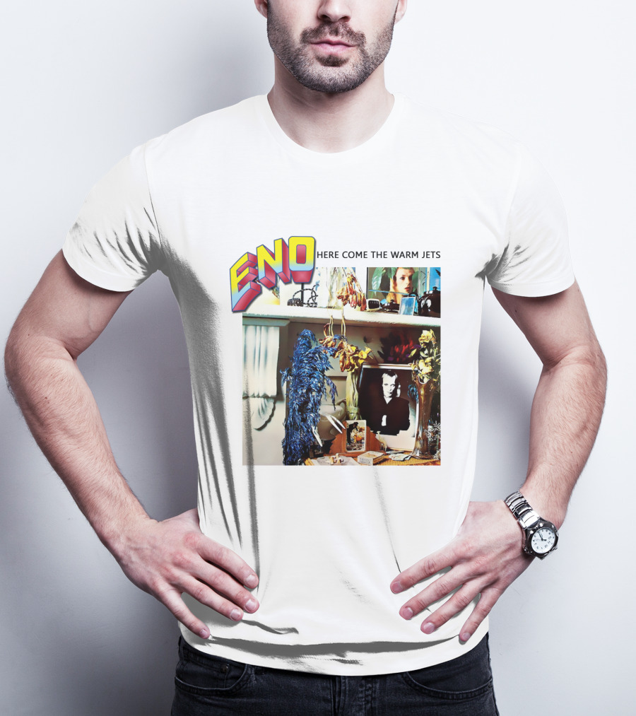 ENO Here Come The Warm Jets Vibrant Album Imagery T-Shirt