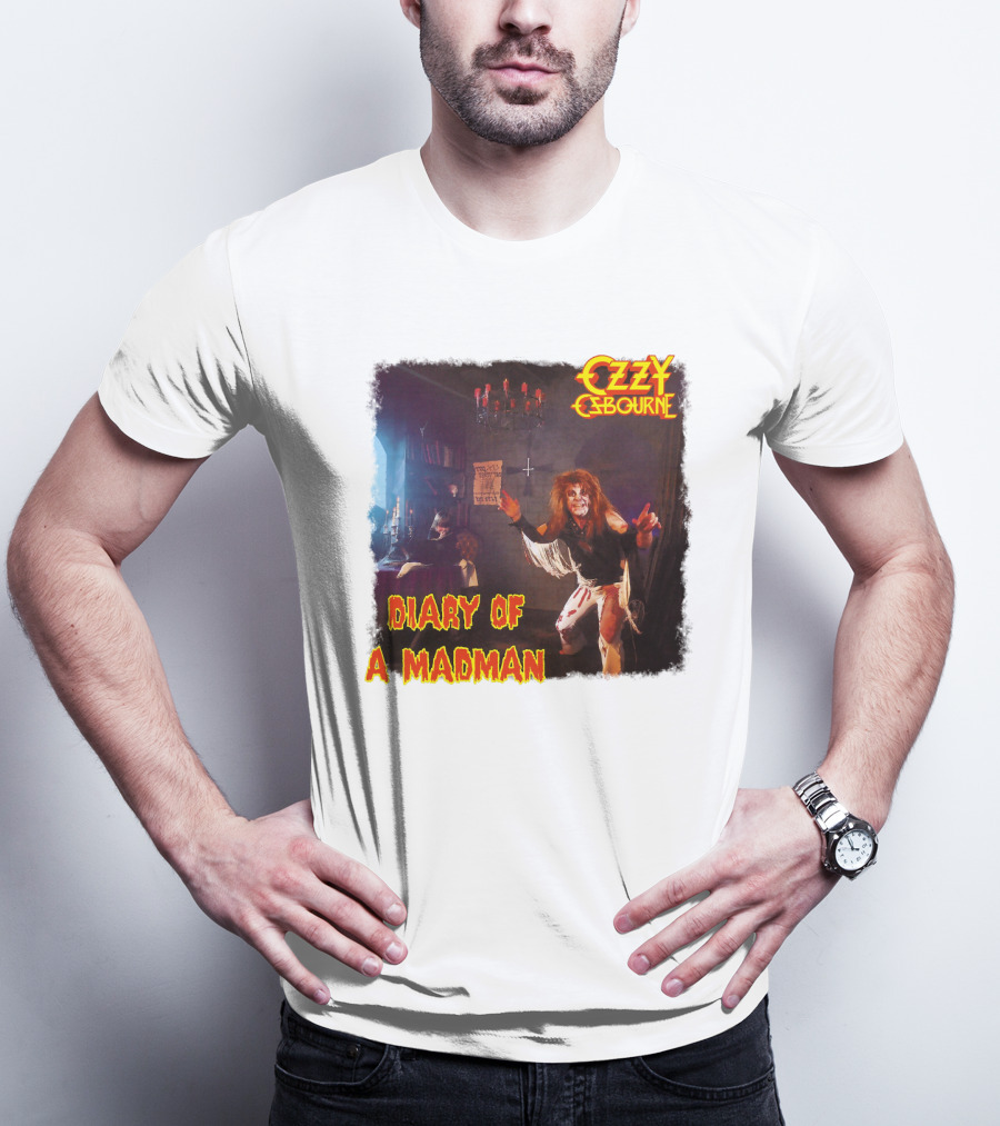 Ozzy Osbourne Diary Of A Madman Album Cover T-Shirt