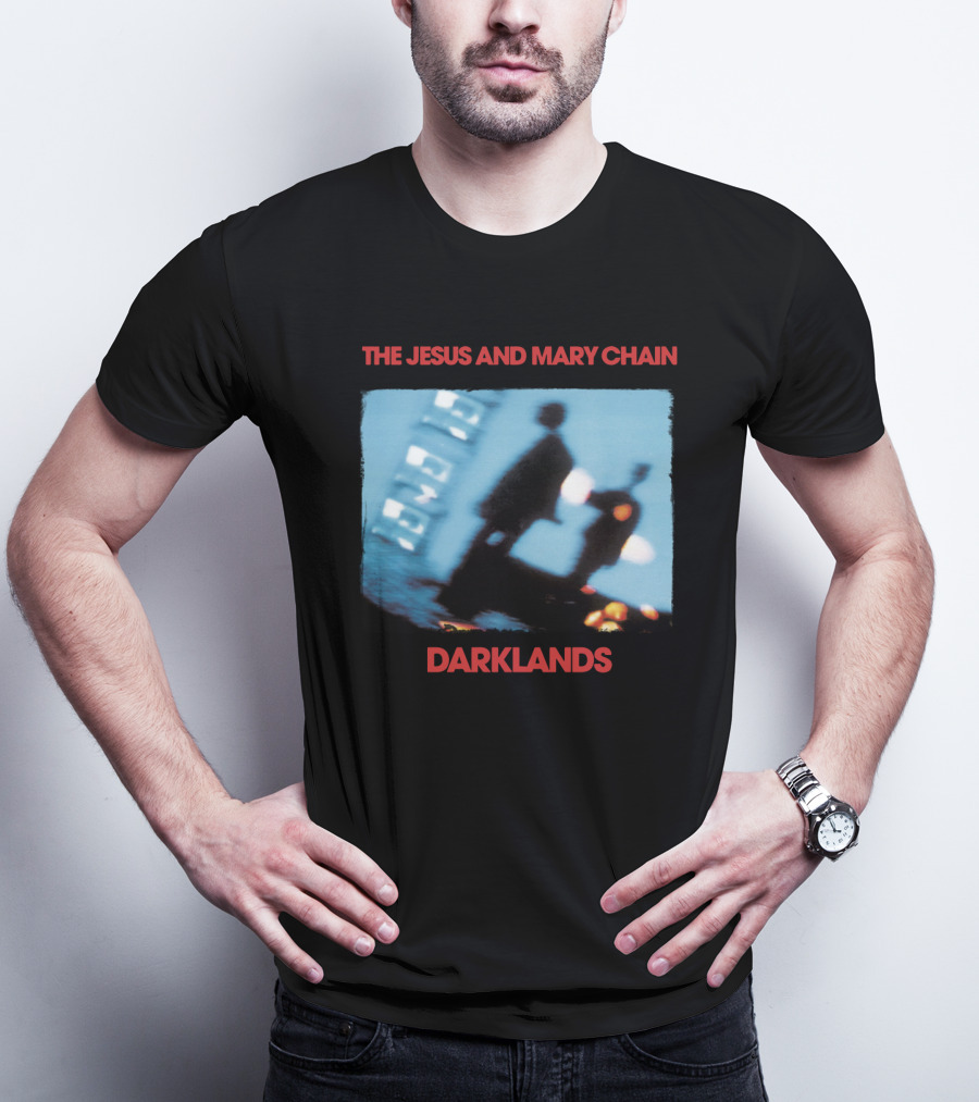 The Jesus And Mary Chain Darklands Silhouette Album Cover T-Shirt