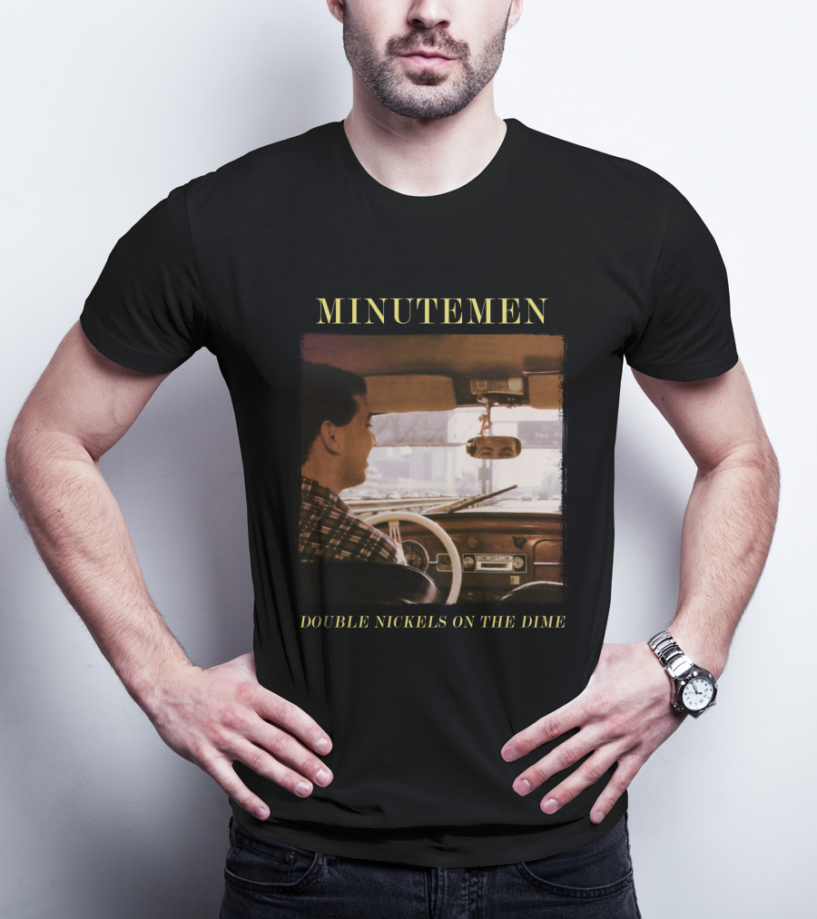 Minutemen Double Nickels On The Dime Album Cover Driving Scene T-Shirt