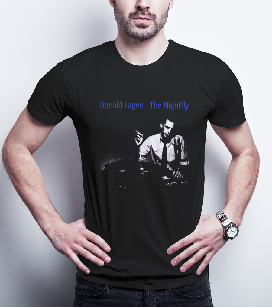 Donald Fagen The Nightfly Jazz Radio Host T-Shirt