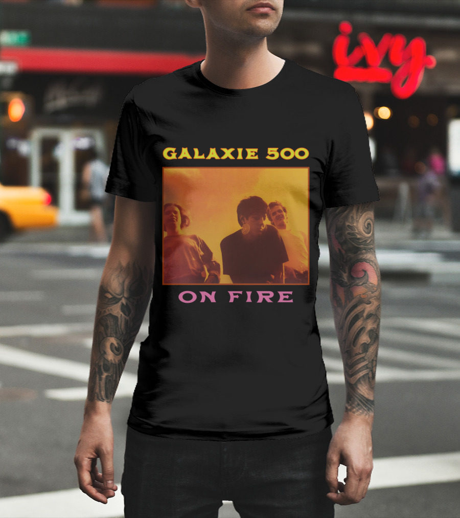 Galaxie 500 On Fire Album Cover T-Shirt