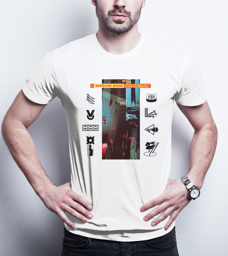 DEPECHE MODE Editing The Mode Vol. 5 Black T-Shirt