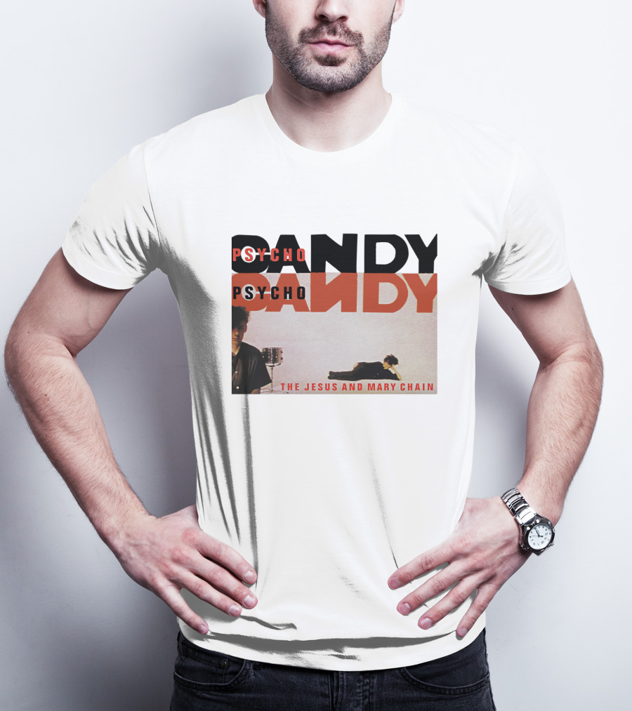 Psychocandy Album Cover The Jesus And Mary Chain T-Shirt