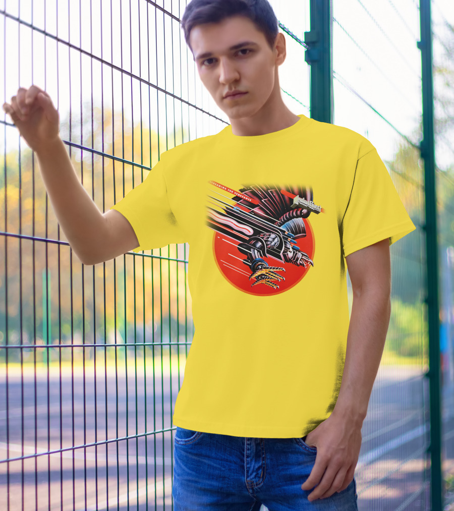 Judas Priest Screaming For Vengeance Metal Eagle T-Shirt