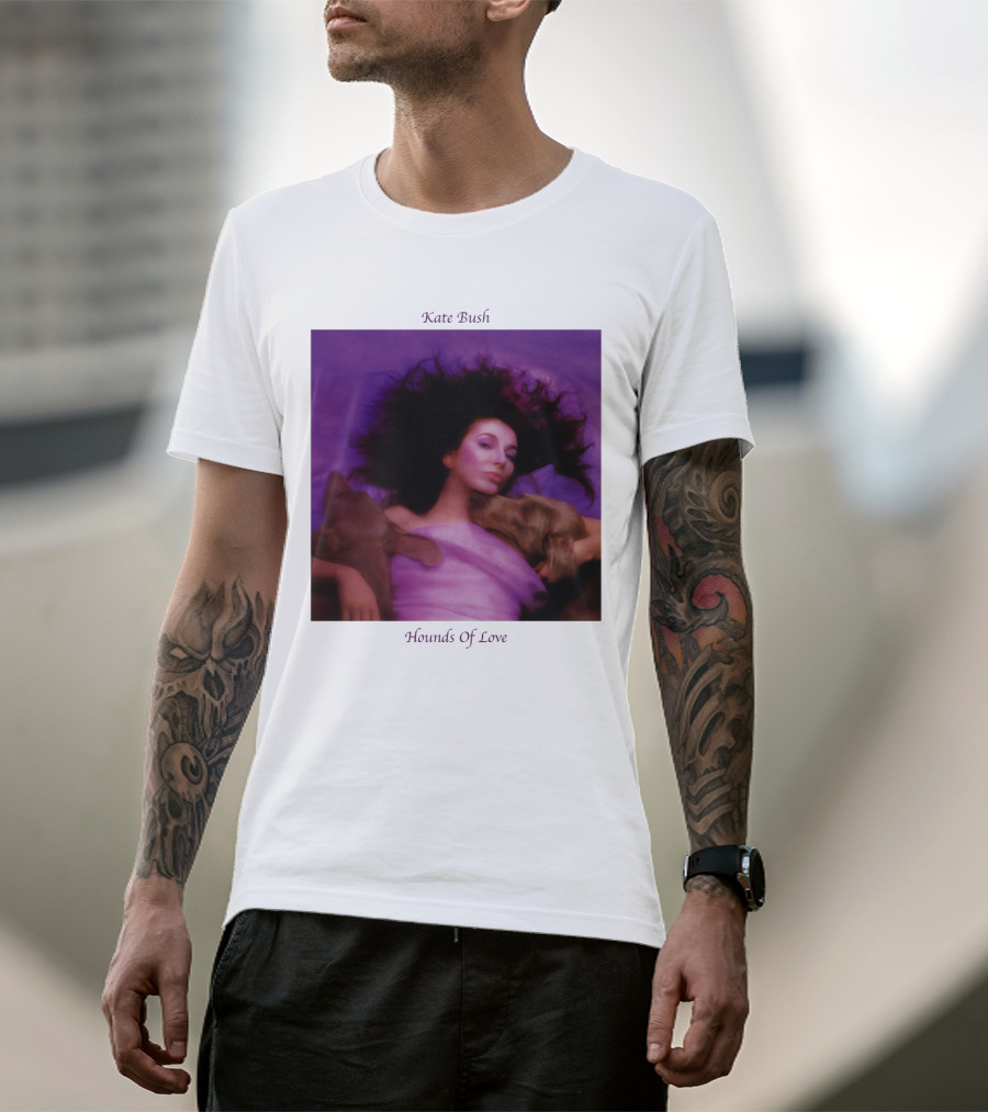 Kate Bush Hounds Of Love Album Cover Image T-Shirt