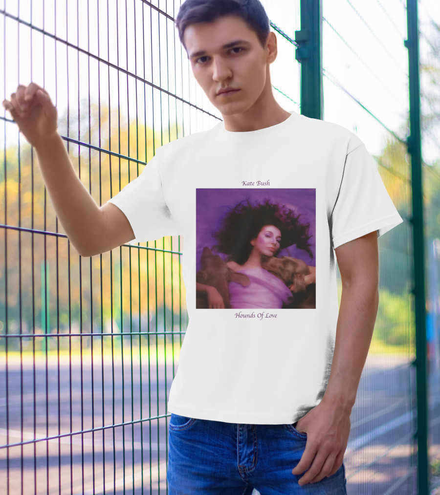 Kate Bush Hounds Of Love Album Cover Image T-Shirt