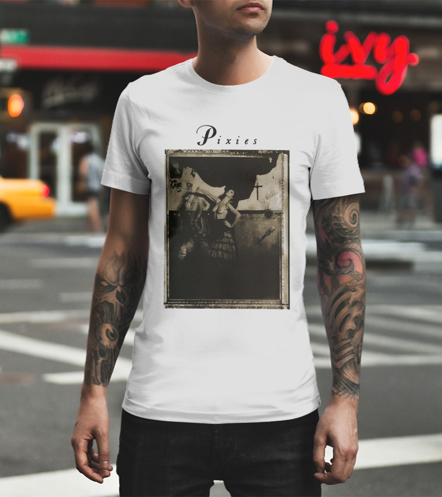 Pixies Surfer Rosa Album Cover Vintage Aesthetic T-Shirt