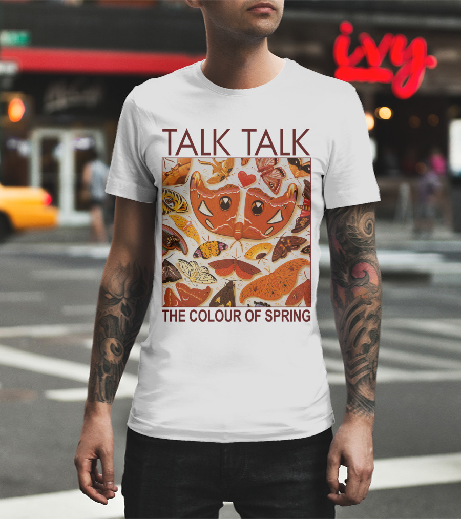Talk Talk The Colour Of Spring Butterfly T-Shirt