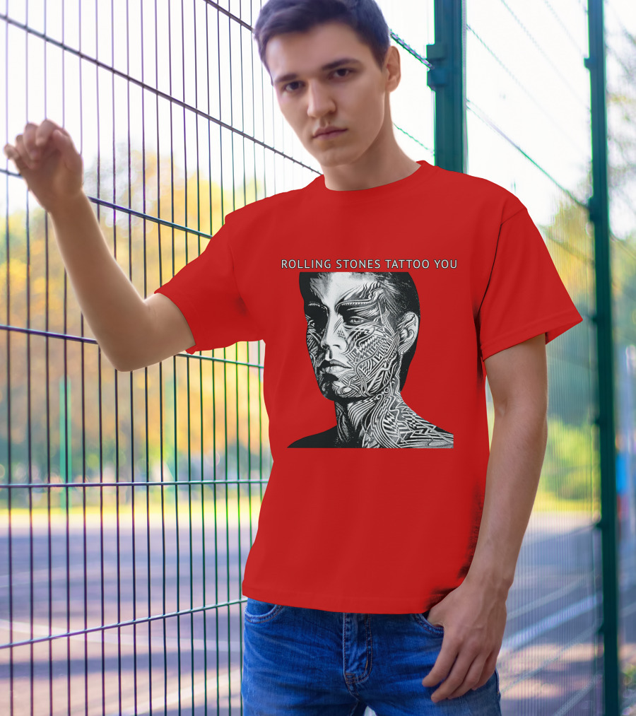Rolling Stones Tattoo You Face Art T-Shirt