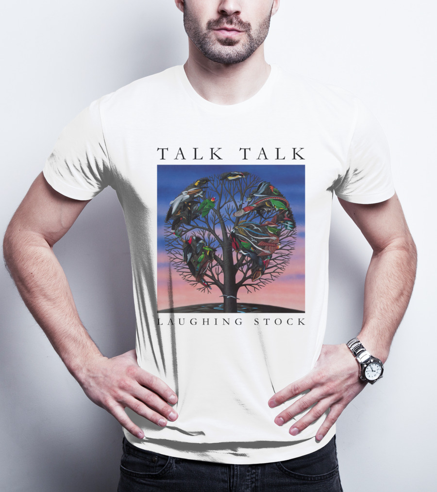 Talk Talk Laughing Stock Surreal Tree With Birds T-Shirt