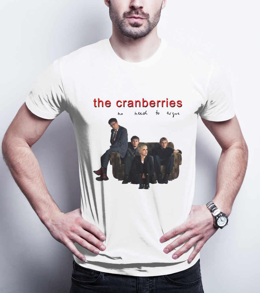 The Cranberries No Need To Argue Album Cover Sofa Band Members T-Shirt