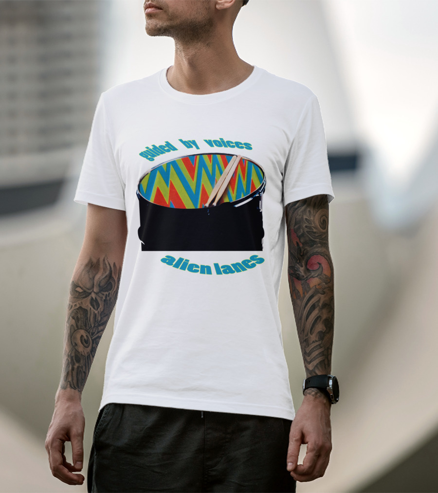Guided By Voices Alien Lanes Drum T-Shirt