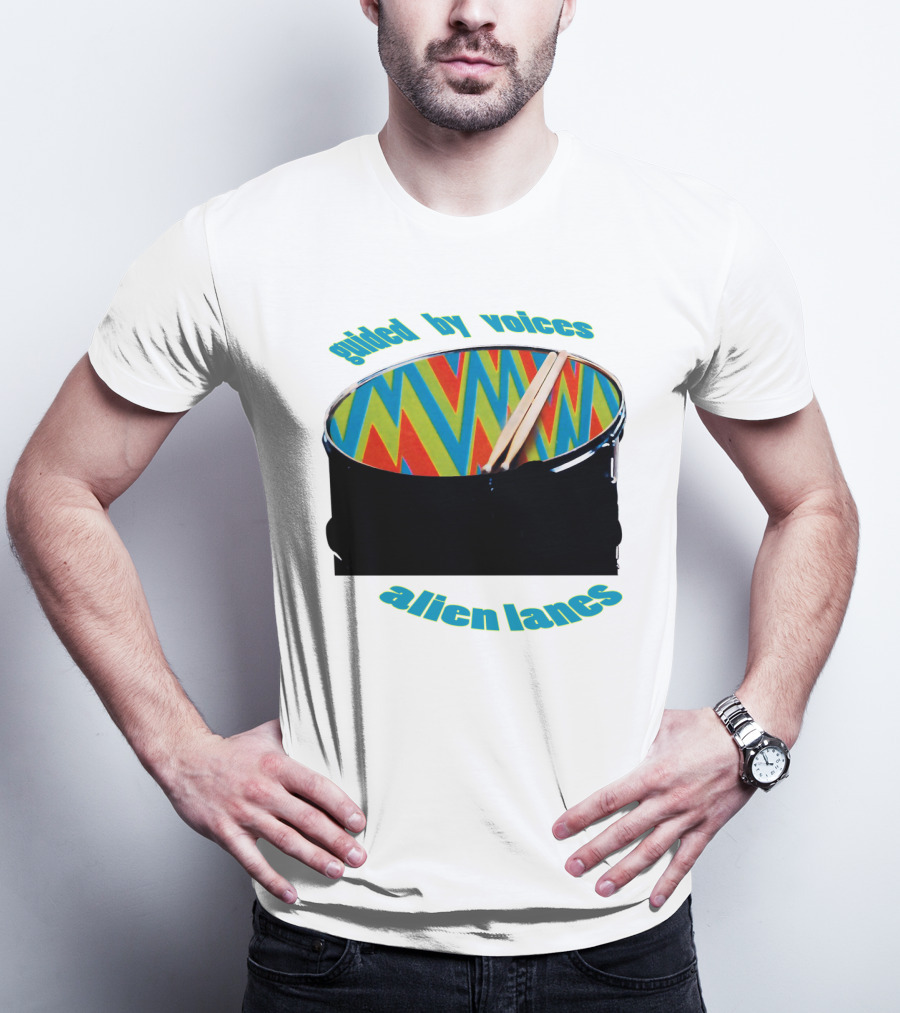 Guided By Voices Alien Lanes Drum T-Shirt