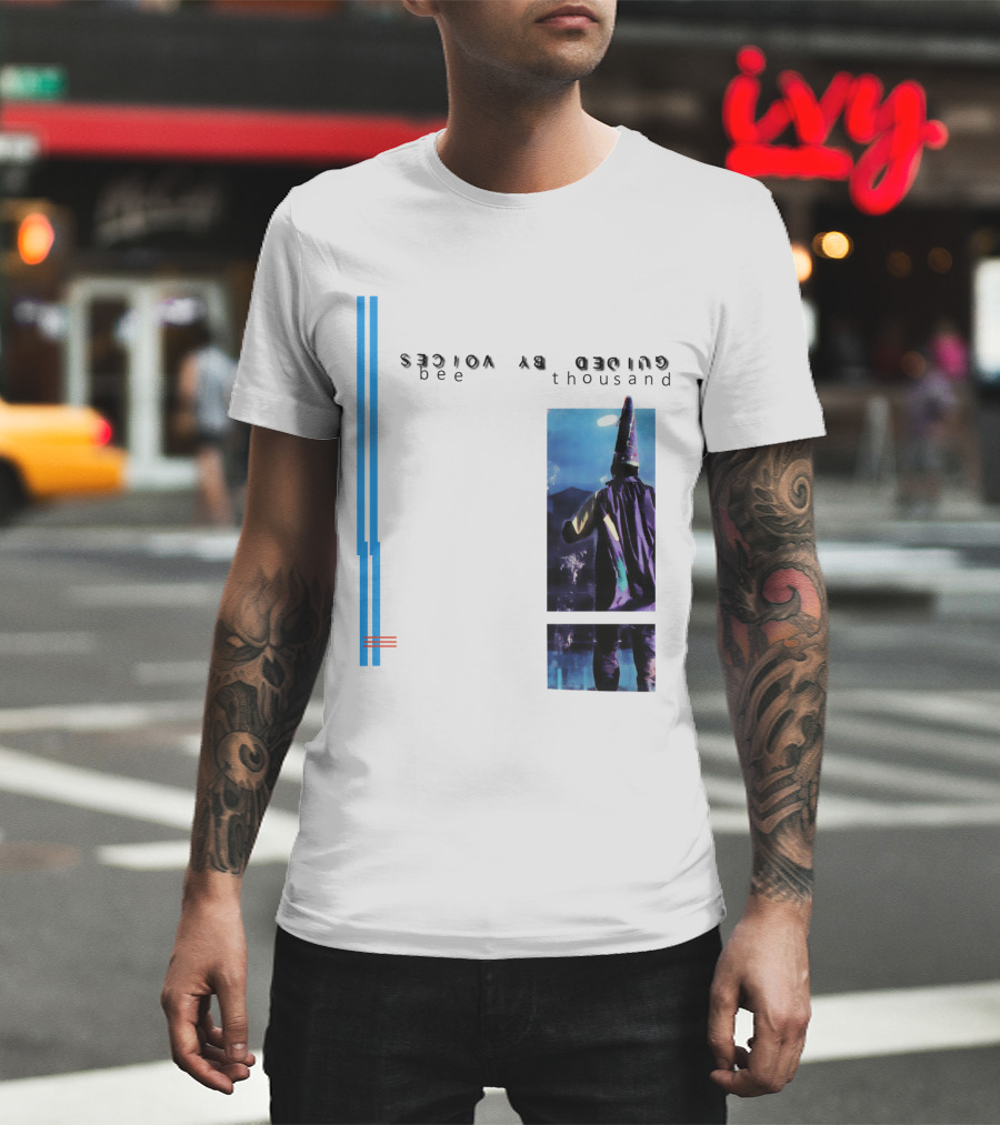 Guided By Voices Bee Thousand Wizard Reflection Retro Album Cover T-Shirt