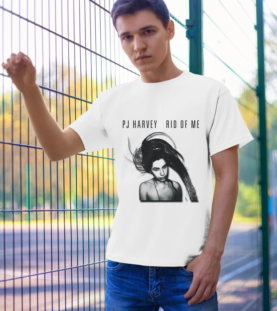 PJ Harvey Rid Of ME Album Cover T-Shirt