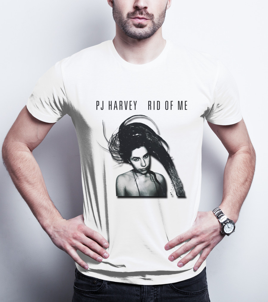 PJ Harvey Rid Of ME Album Cover T-Shirt