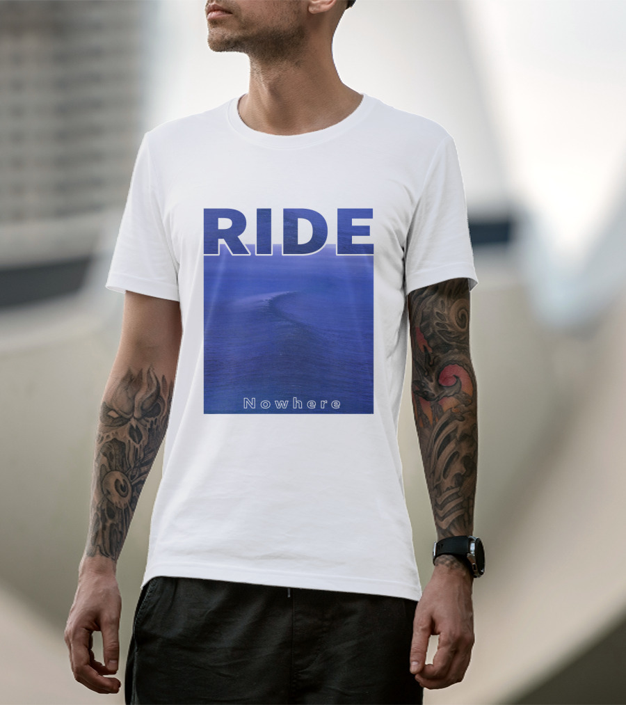 Ride Nowhere Shoegaze Album Cover T-Shirt