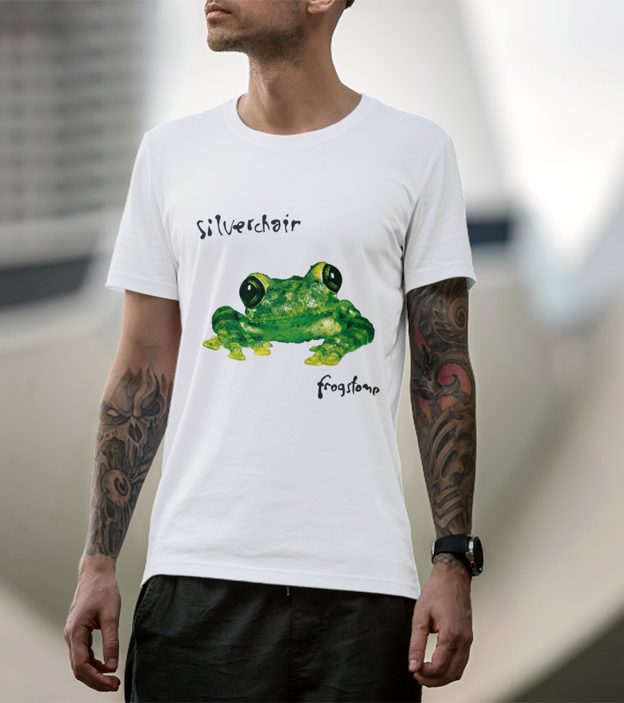 Silverchair Frogstomp Frog Green Eyes T-Shirt
