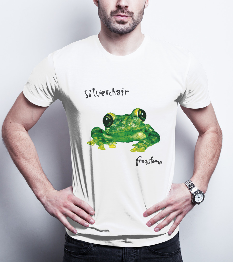 Silverchair Frogstomp Frog Green Eyes T-Shirt