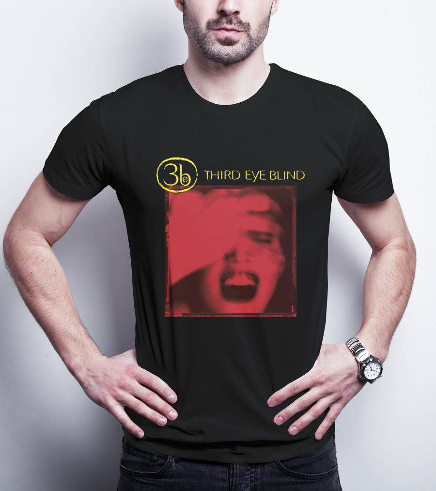 3eb Third Eye Blind Red Portrait Iconic Album Cover T-Shirt