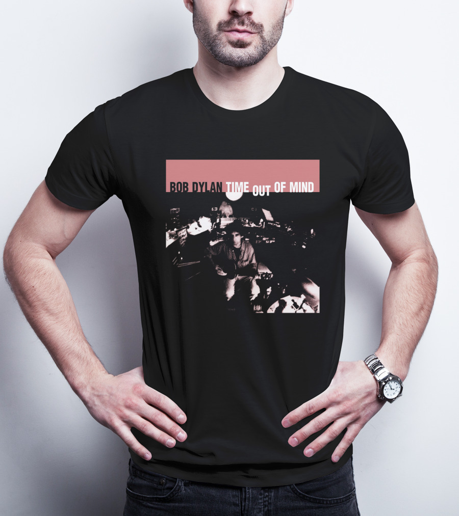 Bob Dylan Time Out Of Mind Album Cover Studio Session T-Shirt