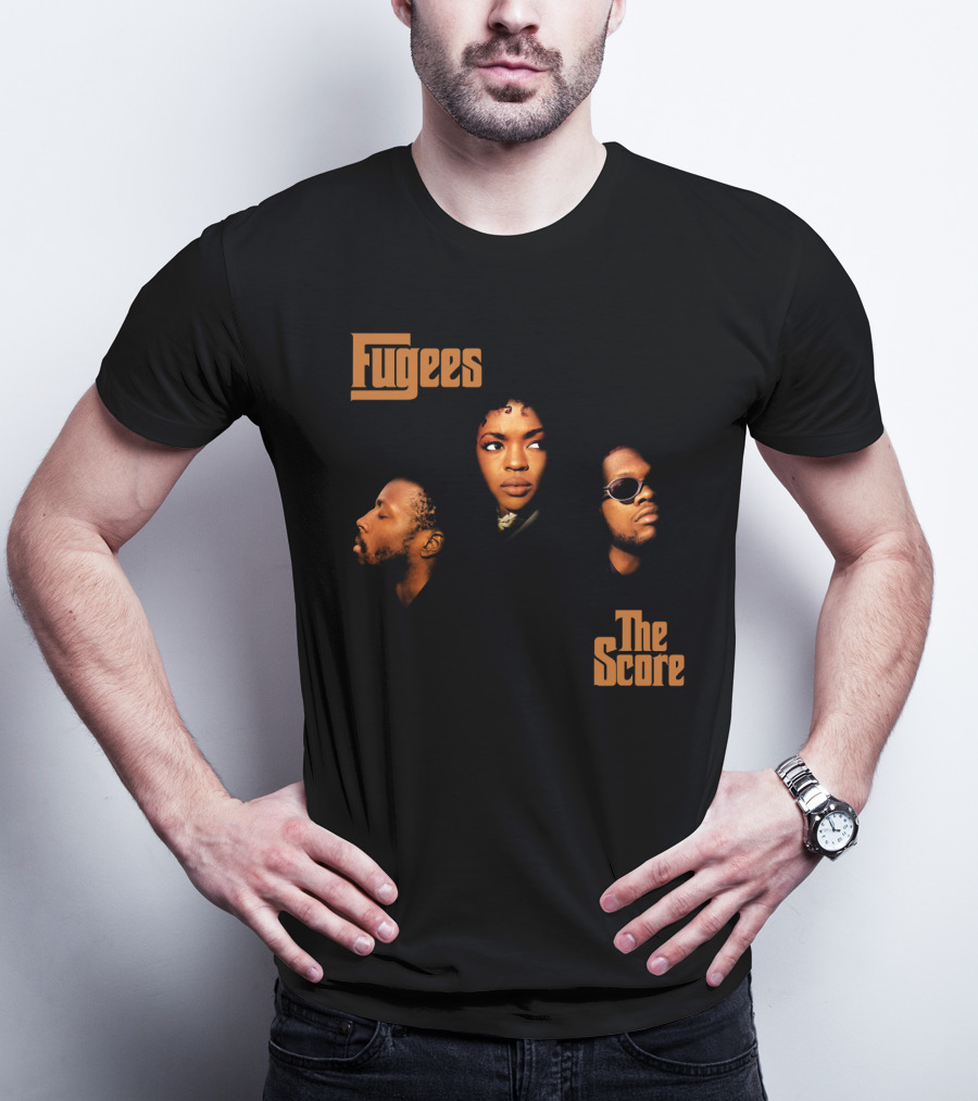Fugees The Score Album Cover Trio Wyclef Lauryn Pras T-Shirt