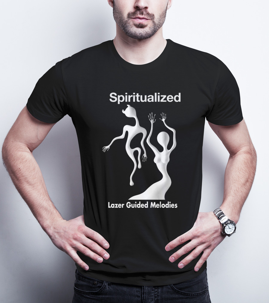 Spiritualized Lazer Guided Melodies 1992 Album Cover T-Shirt