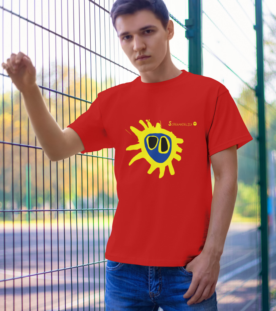 Primal Scream Screamadelica Iconic Sunburst T-Shirt