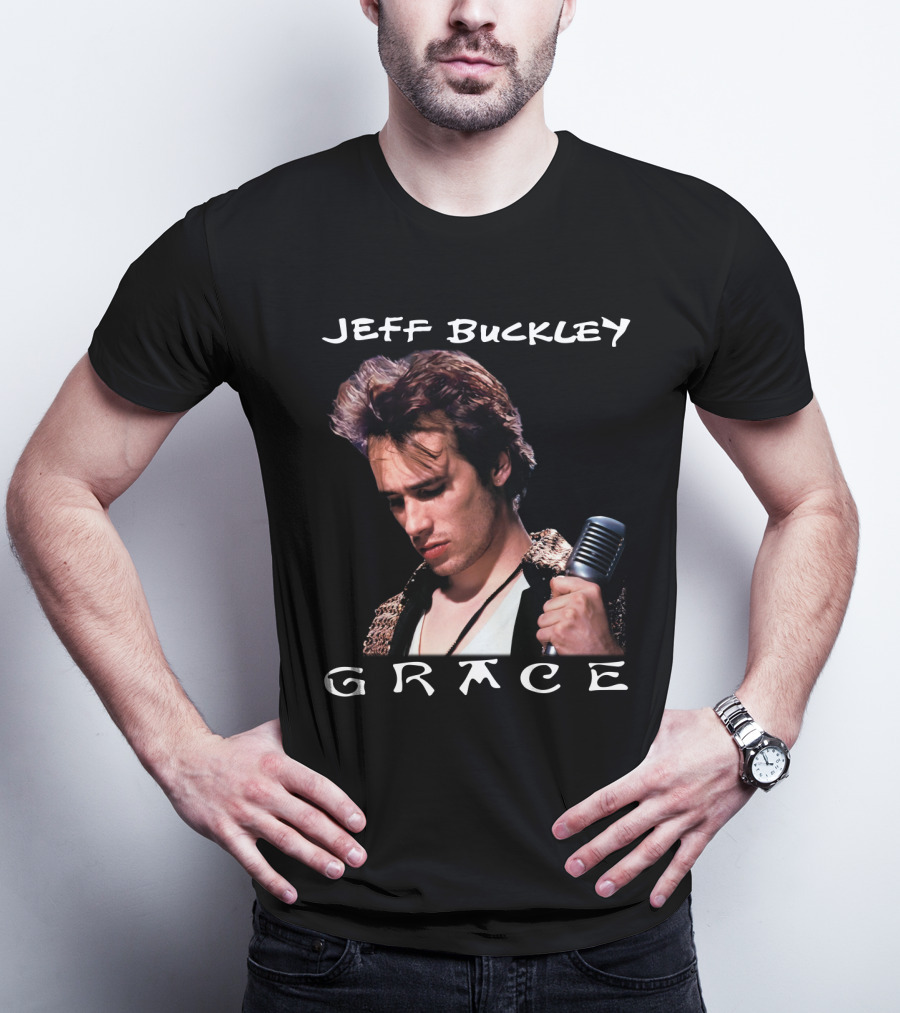Jeff Buckley Grace Microphone T-Shirt