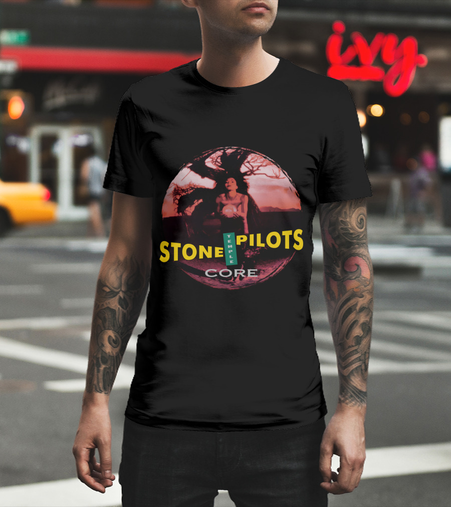 Stone Temple Pilots Core Album Cover T-Shirt