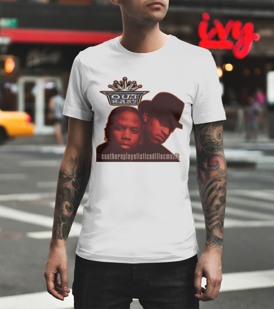OutKast Southernplayalisticadillacmuzik Classic Album Cover T-Shirt