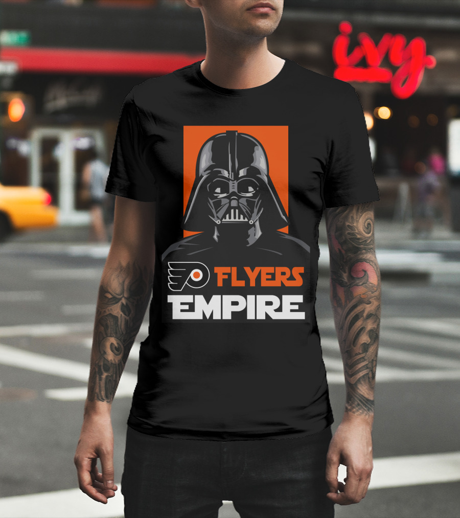 Flyers Empire Darth Vader Philadelphia NHL T-Shirt