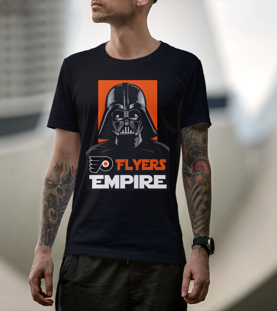 Flyers Empire Darth Vader Philadelphia NHL T-Shirt