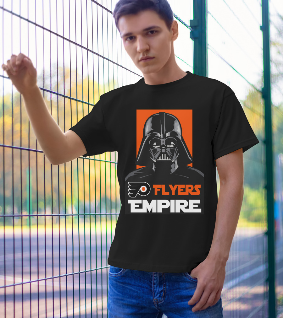 Flyers Empire Darth Vader Philadelphia NHL T-Shirt