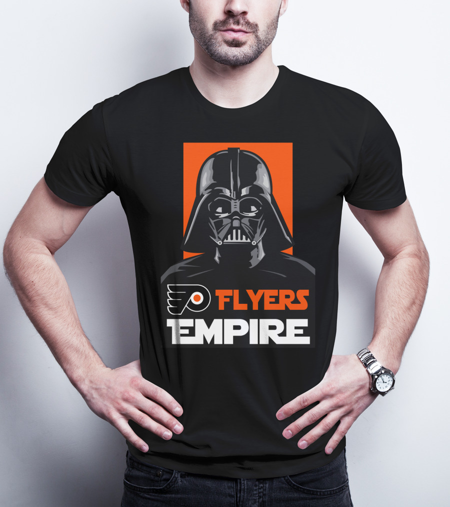 Flyers Empire Darth Vader Philadelphia NHL T-Shirt