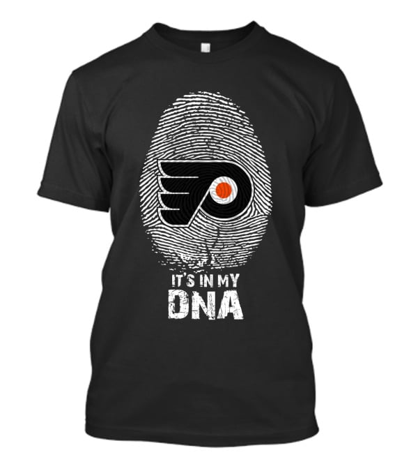 Flyers It's In My DNA Fingerprint T-Shirt