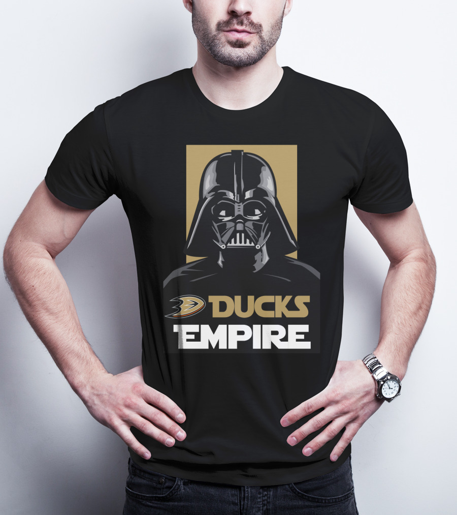 Anaheim Ducks Empire Darth Vader NHL T-Shirt