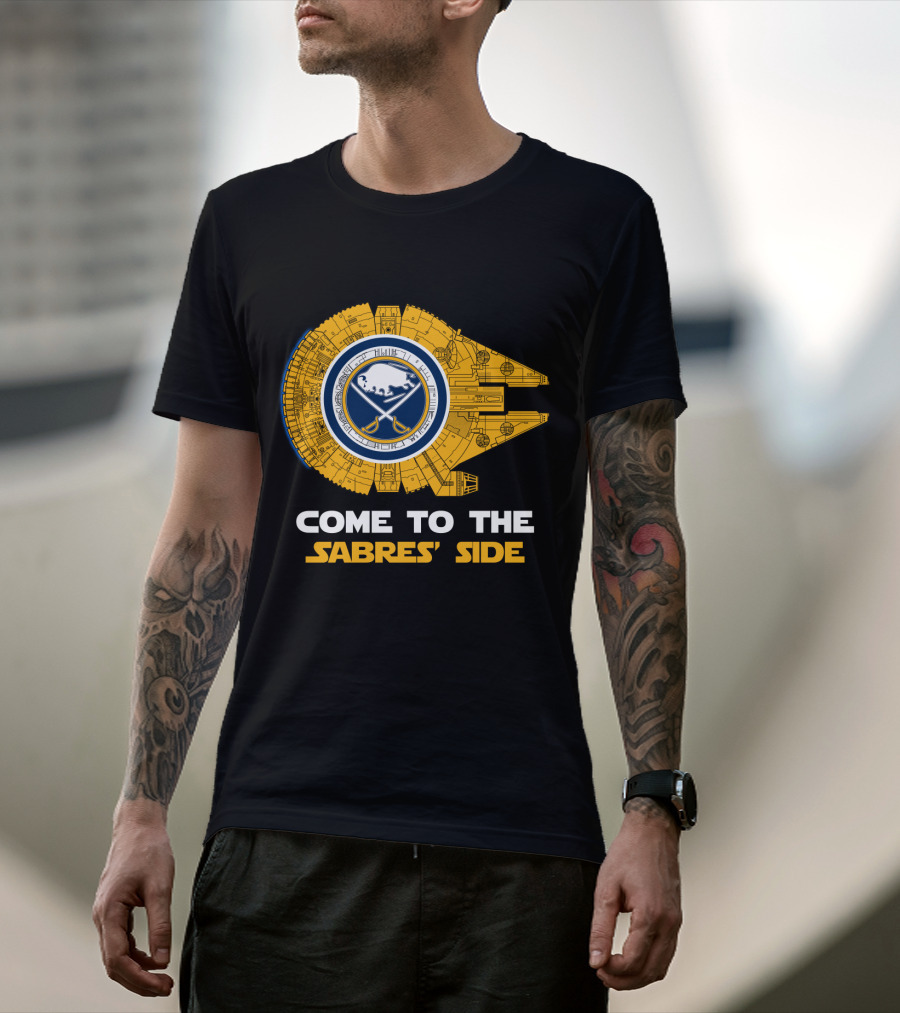Buffalo Sabres Millennium Falcon Come To The Sabres' Side T-Shirt