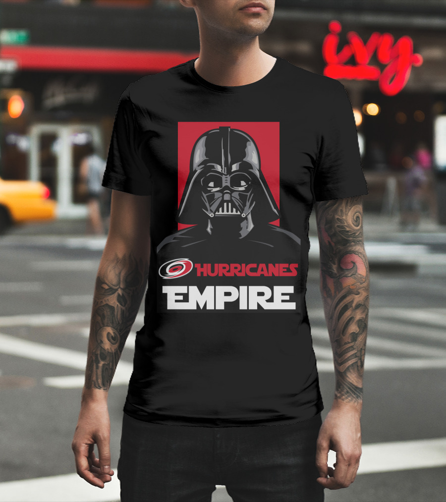 Carolina Hurricanes Empire Darth Vader NHL T-Shirt