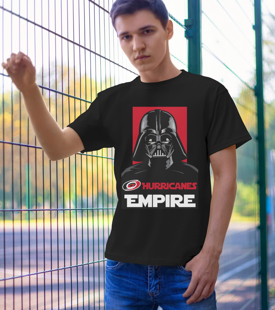 Carolina Hurricanes Empire Darth Vader NHL T-Shirt