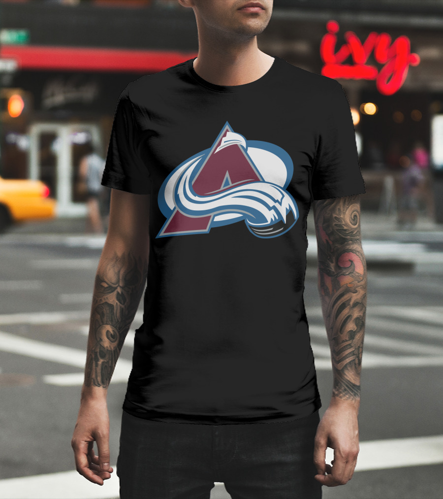 Colorado Avalanche NHL Team Logo Emblem T-Shirt